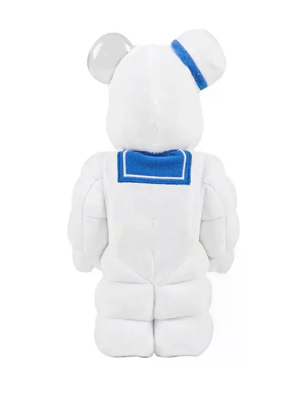 MEDICOM TOY X Ghostbusters Be@rbrick Stay Puft Marshmallow Costume 400% Figure - White