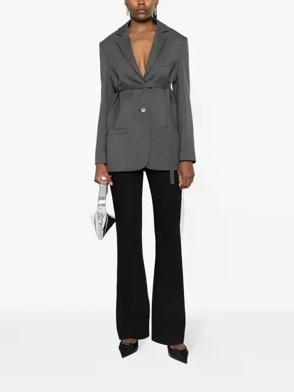COURREGES Tailored Belted Blazer
