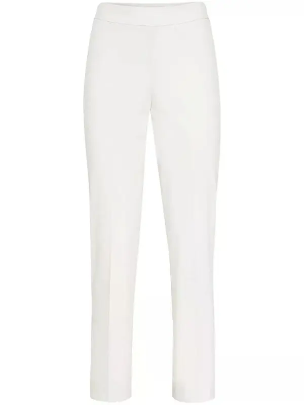Brunello Cucinelli Stretch-cotton Capri Trousers - Neutrals