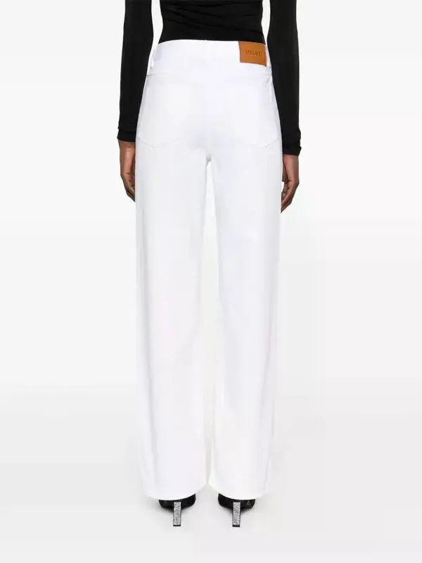 Versace Medusa '95 Straight-leg Jeans - White
