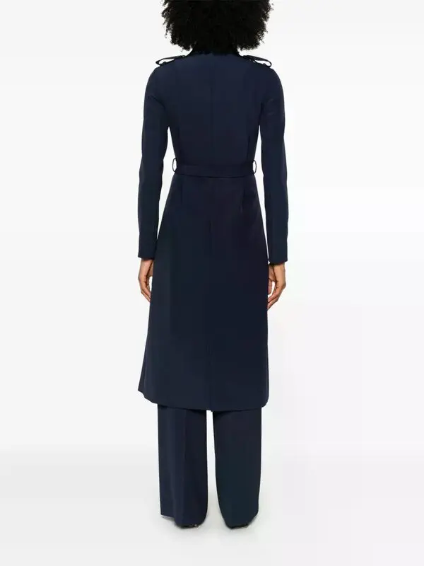 Patrizia Pepe Buckle-detail Trench Coat