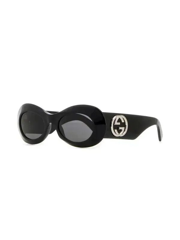 Gucci Interlocking G Oval Sunglasses
