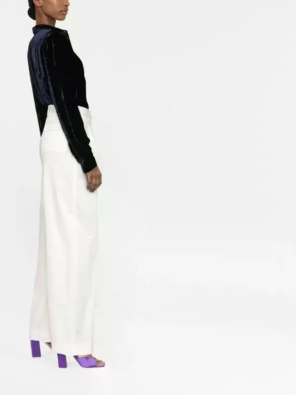 TOM FORD Velvet Effect Long Sleeve Shirt