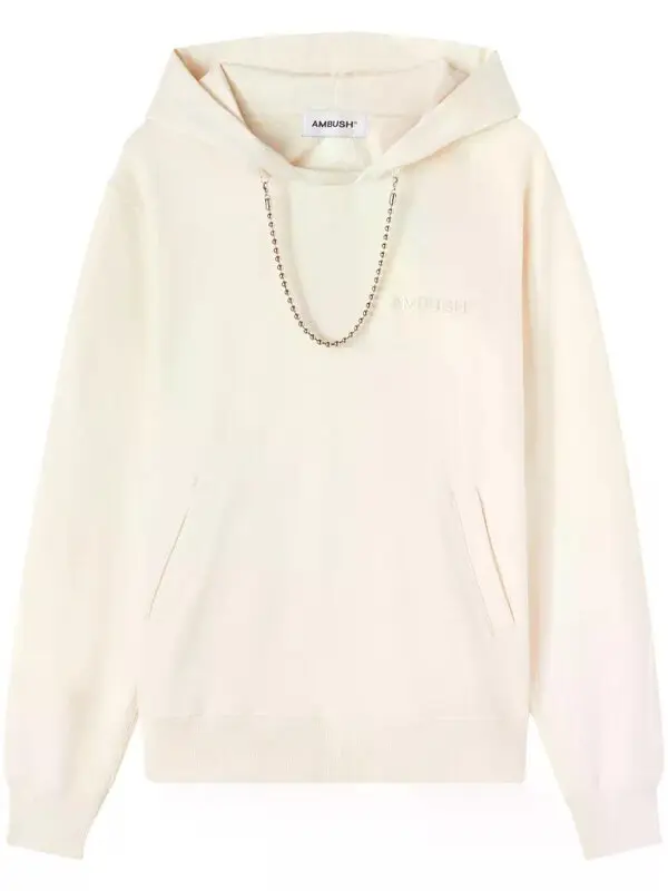 AMBUSH Ball Chain Organic Cotton Hoodie