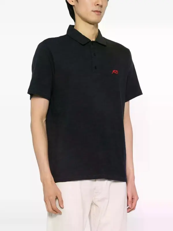 Rag & Bone Logo-embroidered Polo Shirt