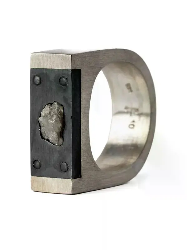 PARTS OF FOUR Plate Diamond Single Ring
