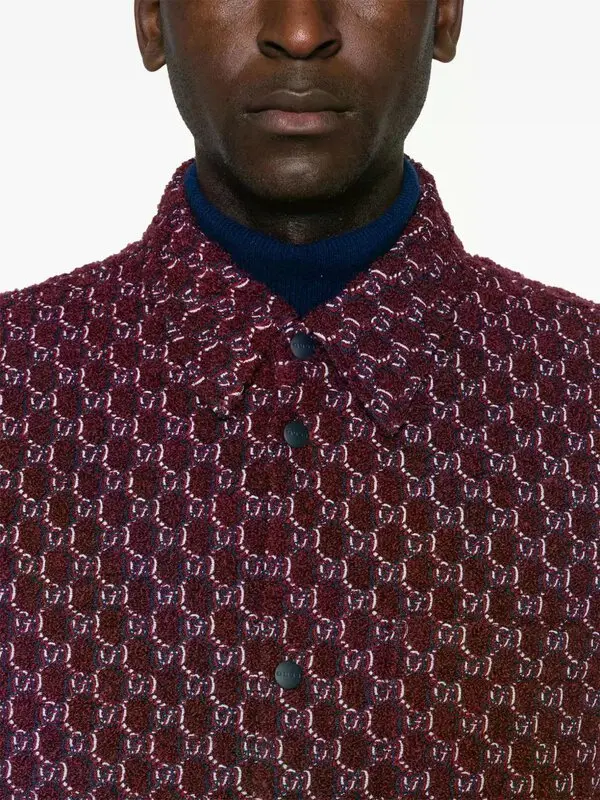 Gucci Gg Supreme Shirt Jacket