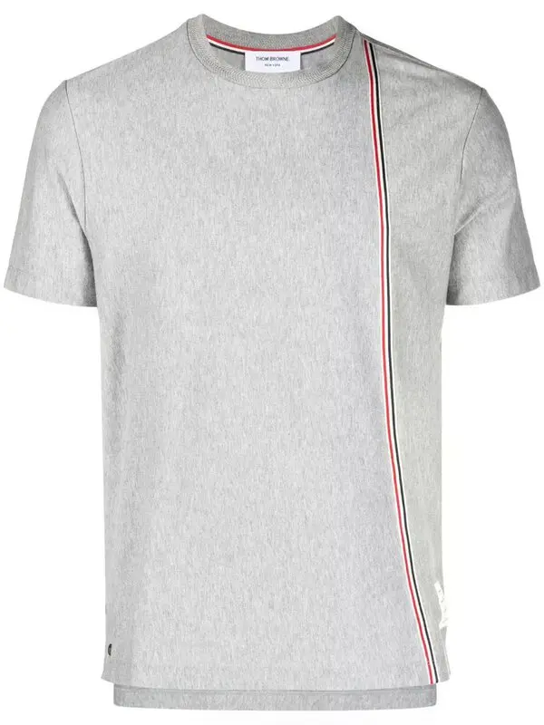 Thom Browne Rwb Stripe Cotton T-shirt