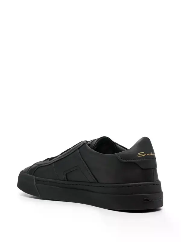 Santoni Calf Leather Low-top Sneakers
