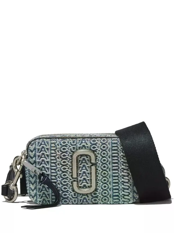 Marc Jacobs The Monogram Jacquard Snapshot Camera Bag - Blue