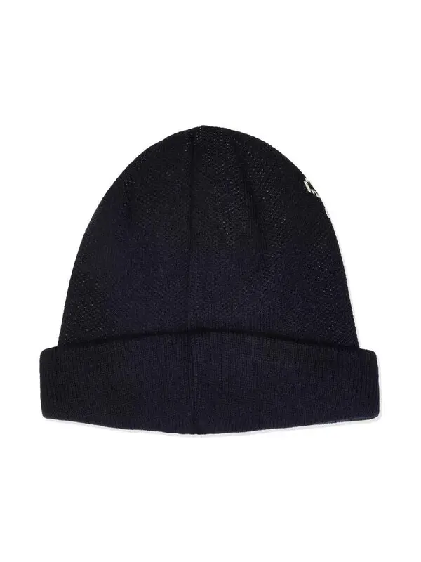 Comme Des Garçons Embroidered Logo Beanie