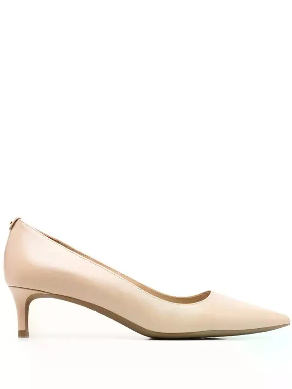 Michael Kors Logo-plaque Leather Pumps