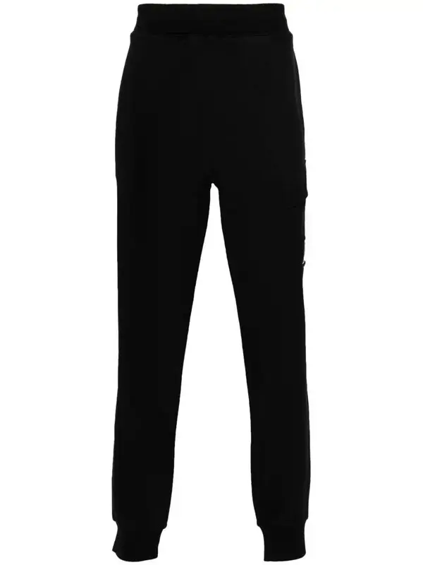 C.P. COMPANY Lens-detail Cargo Trousers - Black