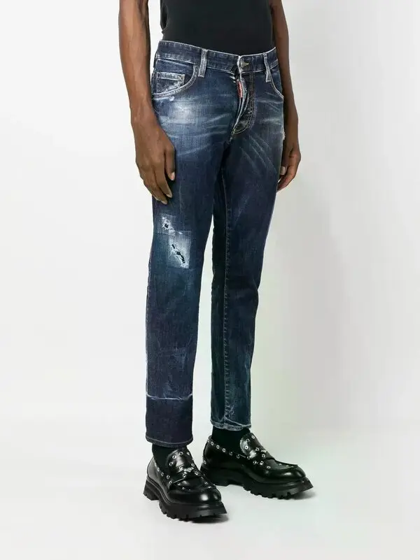 Dsquared2 Dark Scar Slim-fit Jeans
