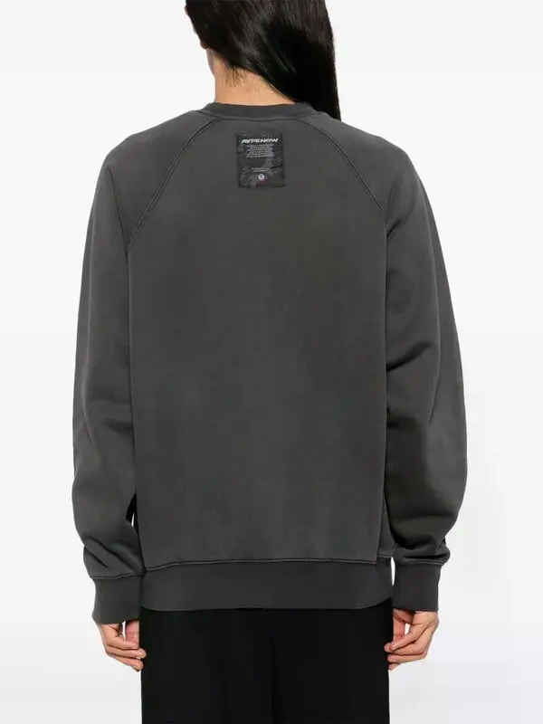 AAPE BY *A BATHING APE Sweatshirt With Embroidered Logo
