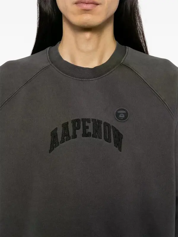 AAPE BY *A BATHING APE Sweatshirt With Embroidered Logo