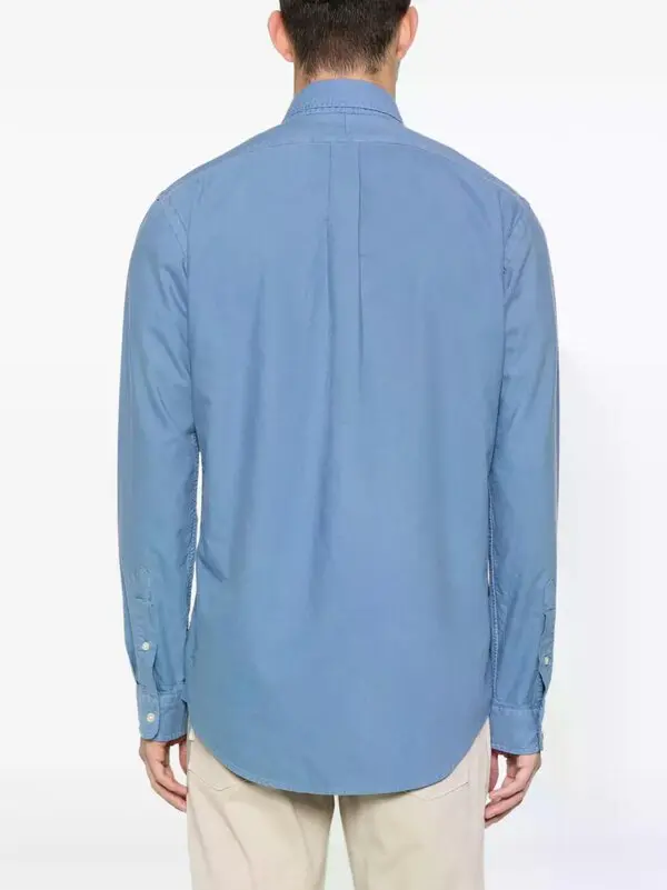 Polo Ralph Lauren Polo Pony-embroidered Shirt - Blue