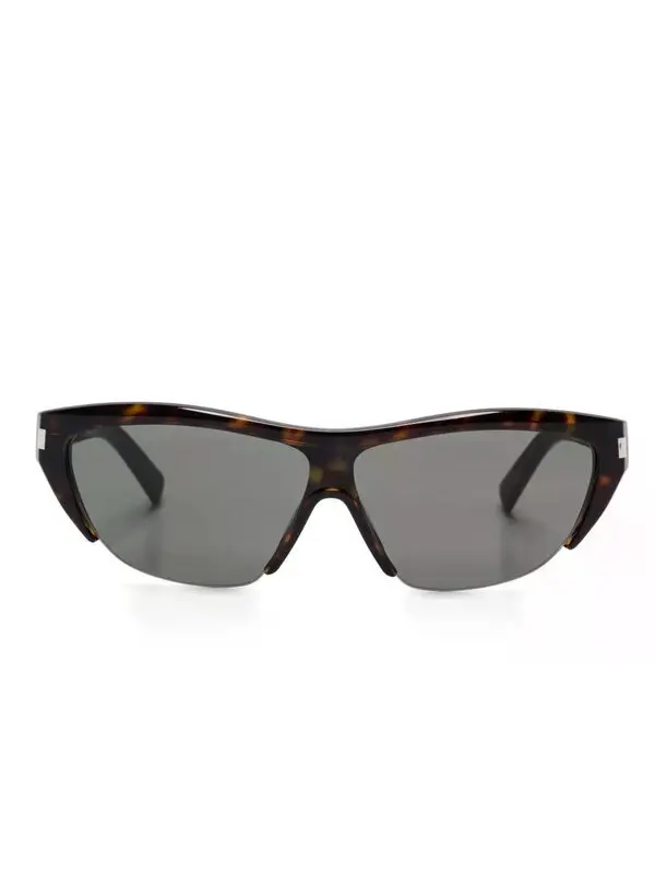 Saint Laurent Tortoiseshell Cat Eye Sunglasses - Brown