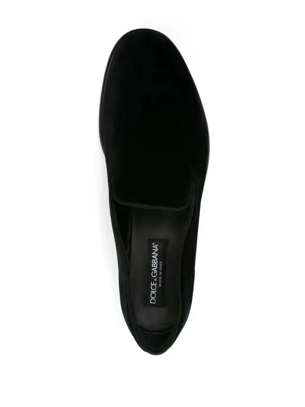Dolce & Gabbana Velvet Loafers