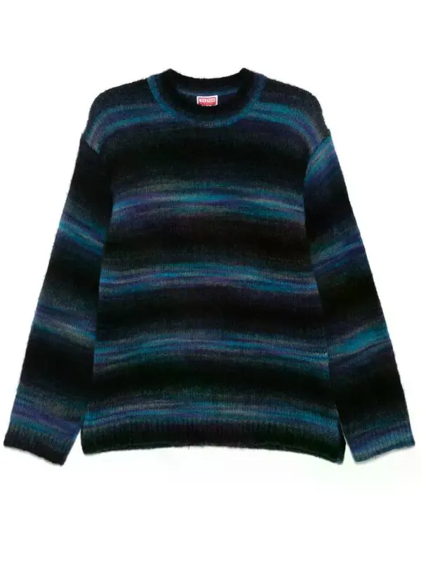 Kenzo Striped Crew Neck Jumper