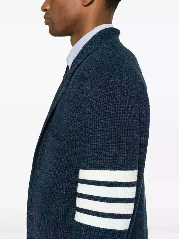 Thom Browne Cardigan With Signature Stripes