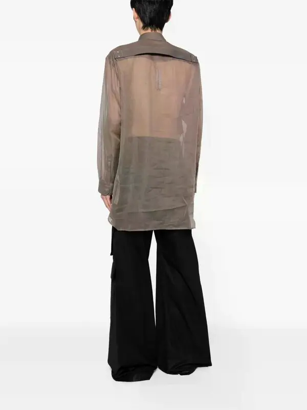 Rick Owens Jumbo Sheer Shirt