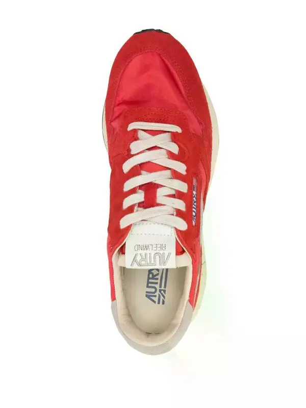 AUTRY Reelwind Suede Sneakers - Red