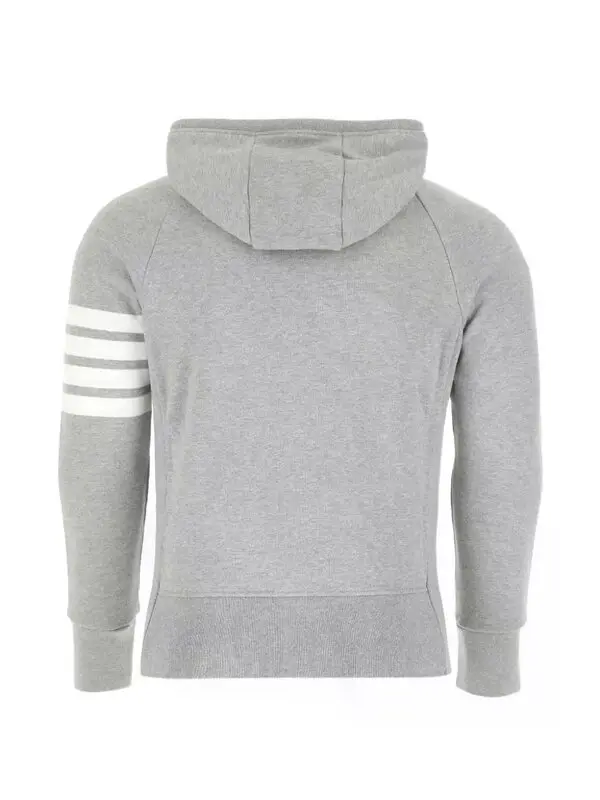 Thom Browne 4-bar Zip-up Hoodie
