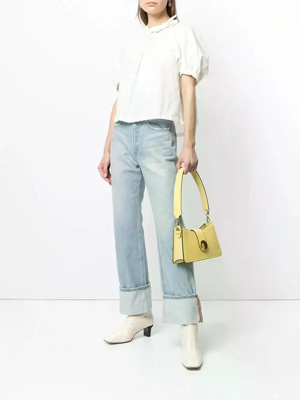 TU ES MON TRESOR Carnelian Wide Leg Jeans