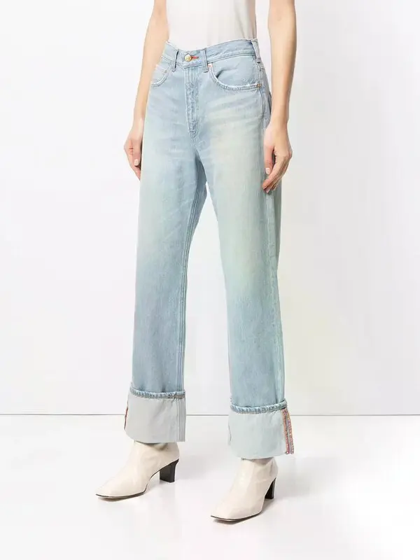 TU ES MON TRESOR Carnelian Wide Leg Jeans