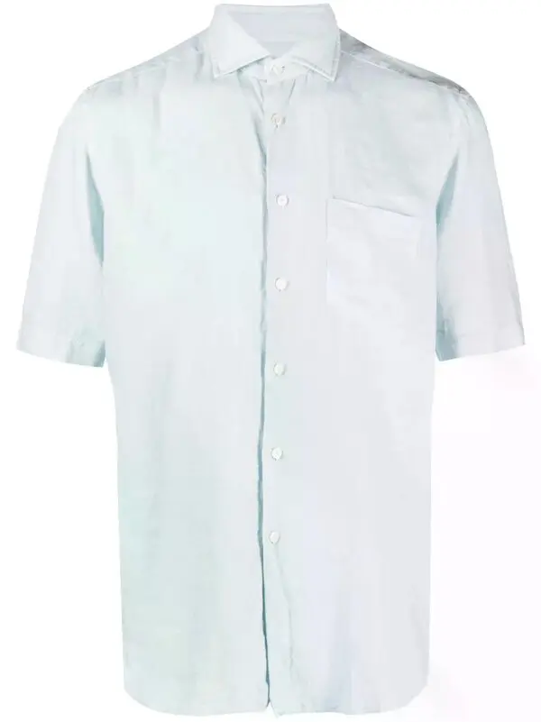 XACUS Short-sleeve Linen Shirt