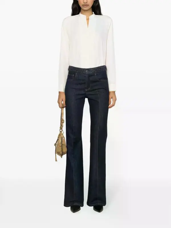 Ralph Lauren Heiberly Crepe Shirt - Neutrals