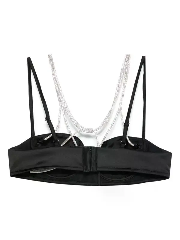 Gcds Satin Tops - Black