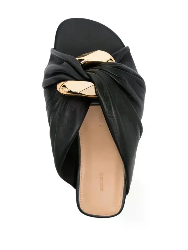 JW Anderson Corner Leather Flats