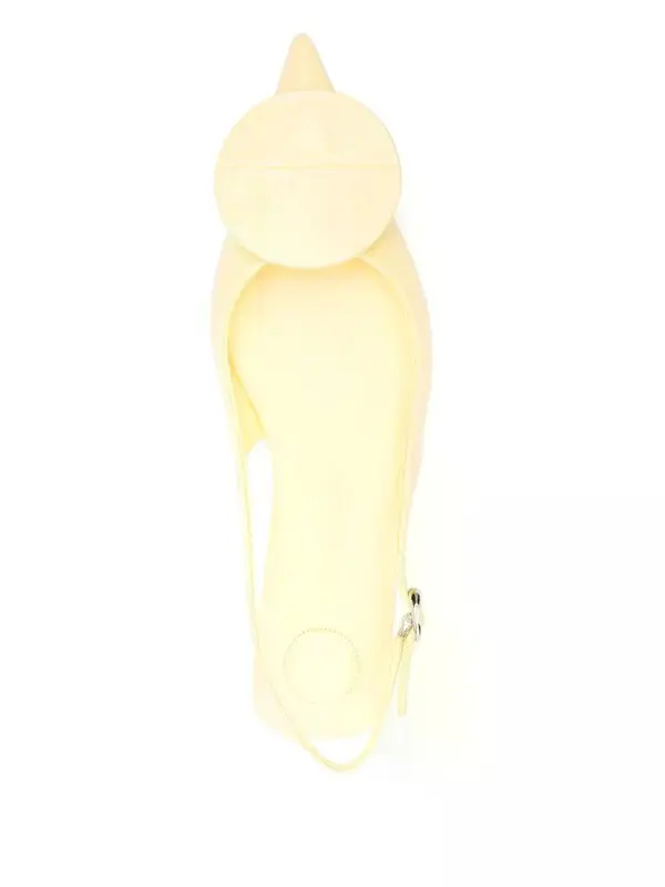 Jacquemus Duelo Slingback Pumps - Yellow