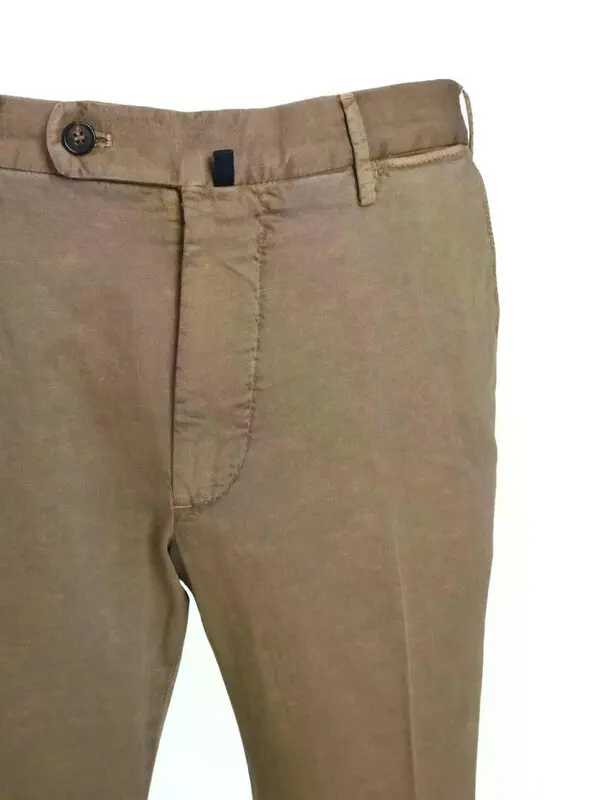 SLOWEAR Logo-patch Sandy Beige Trousers