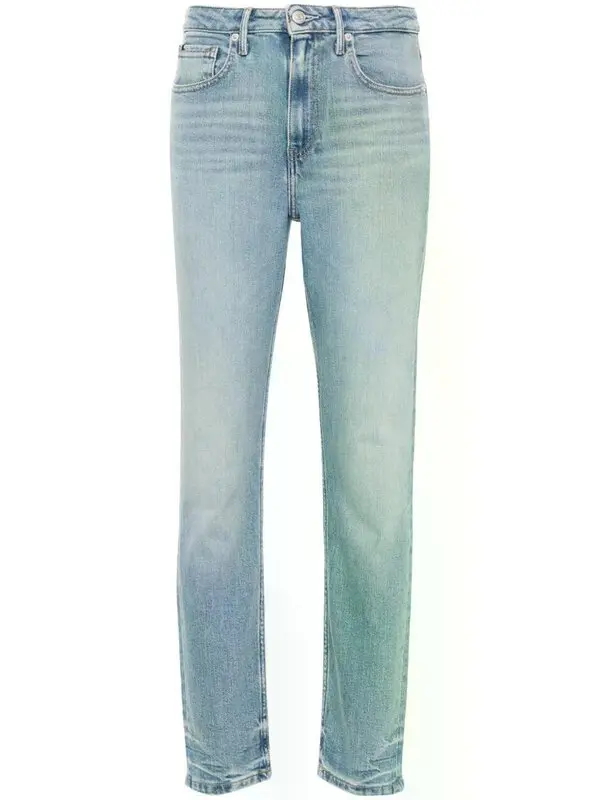 Tommy Hilfiger High-rise Slim Cigarette Jeans - Blue