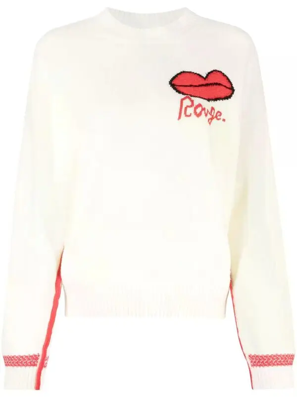 Sonia Rykiel Paris Crew Neck Jumper - Neutrals