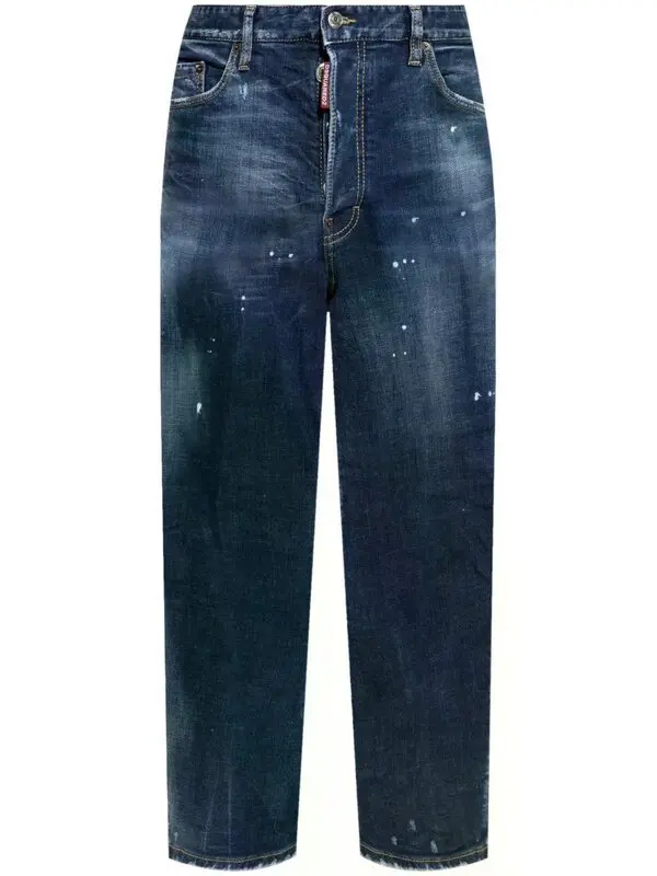 Dsquared2 Tapered Stretch-cotton Jeans