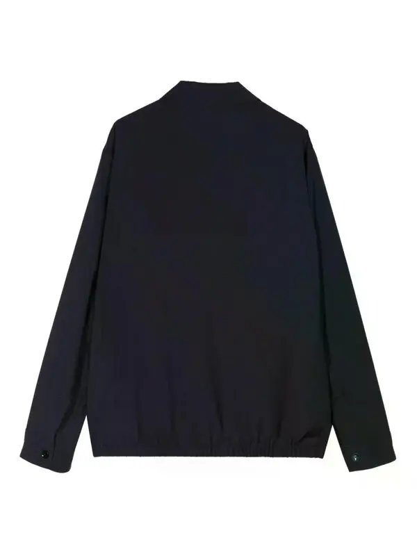 Barena Venezia Zip-up Wool Shirt Jacket
