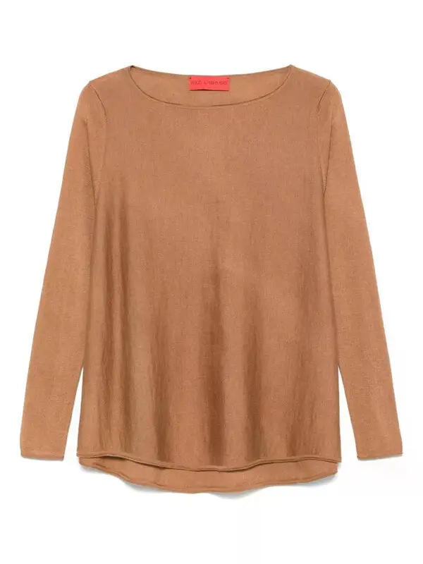 WILD CASHMERE Anita Top - Brown