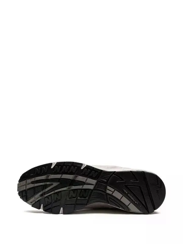 NEW BALANCE 991gl Suede And Mesh Sneakers - Grey