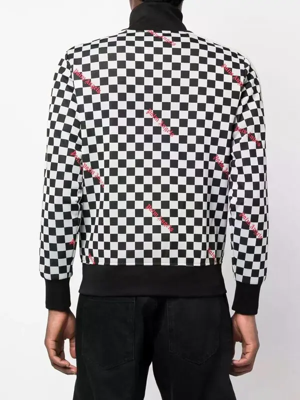 Palm Angels Damier-print Track Jacket