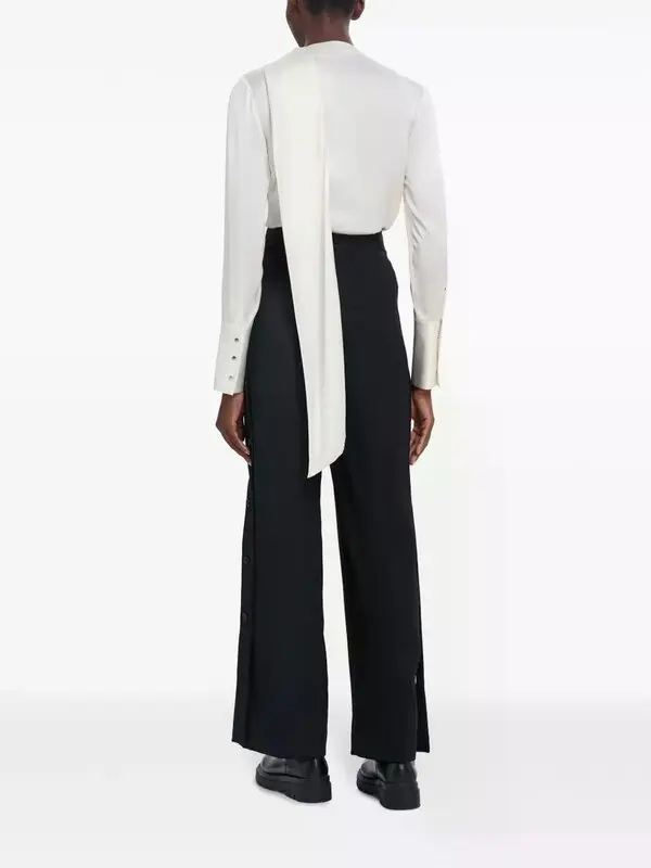 Ports 1961 Draped Silk Blouse