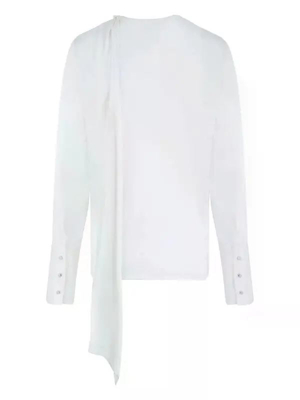 Ports 1961 Draped Silk Blouse