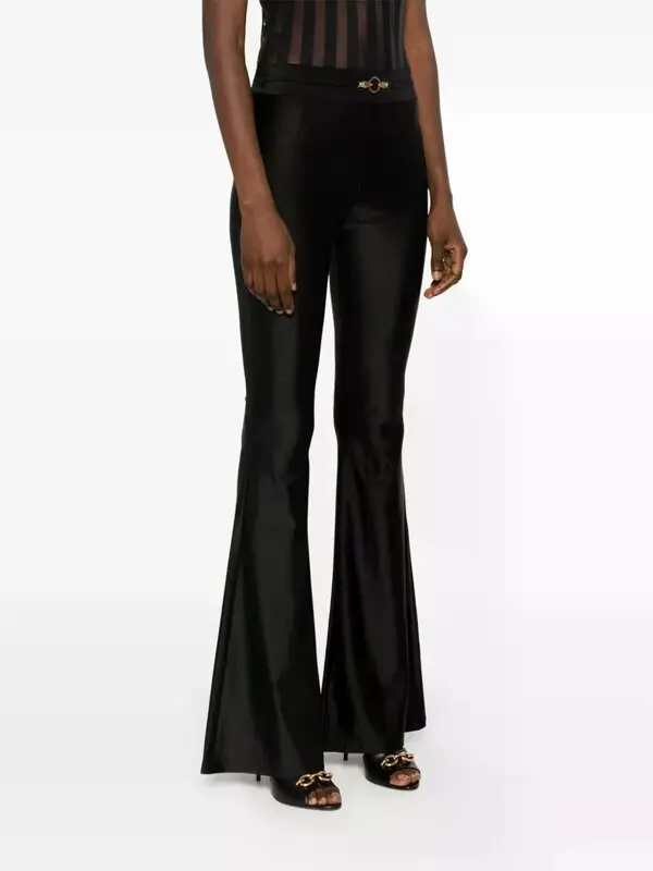 Just Cavalli Logo Motif Bootcut Trousers