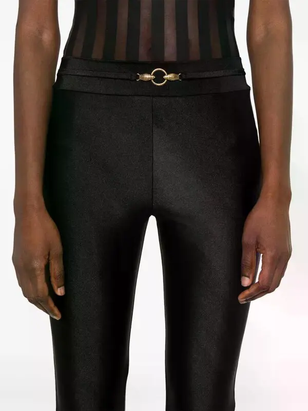 Just Cavalli Logo Motif Bootcut Trousers