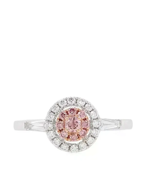 HYT JEWELRY 18k White Gold Diamond Engagement Ring