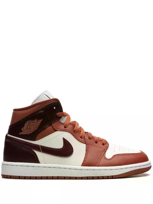 JORDAN Air 1 Mid Sky J Orange Sneakers - Brown