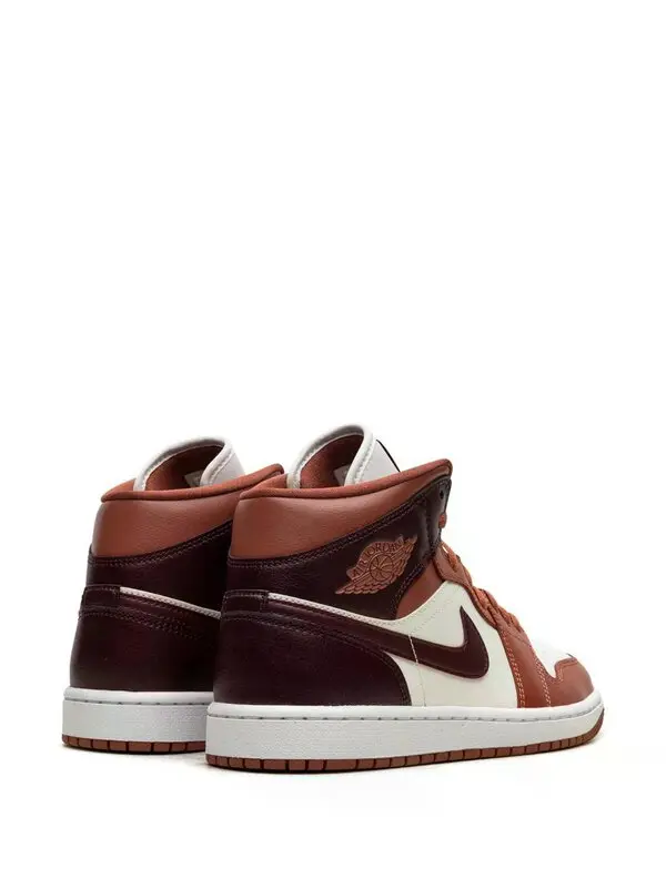JORDAN 1 Mid "sky J Orange" Sneakers - Brown
